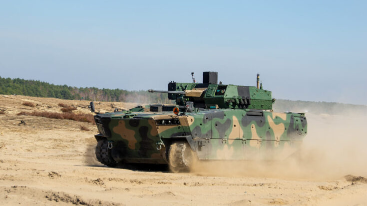 New Amphibious Infantry Fighting Vehicle BORSUK – Huta Stalowa Wola S.A. New Amphibious Infantry Fighting Vehicle BORSUK – Huta Stalowa Wola S.A.